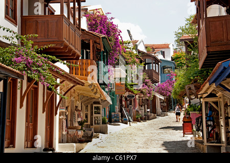 Old Town in Kas, Turkish Riviera, Turkey Stock Photo - Alamy