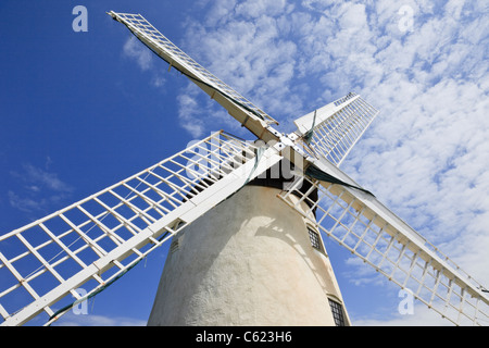 Melin Llynnon Windmill Llanddeusant on Anglesey North Wales Stock Photo ...