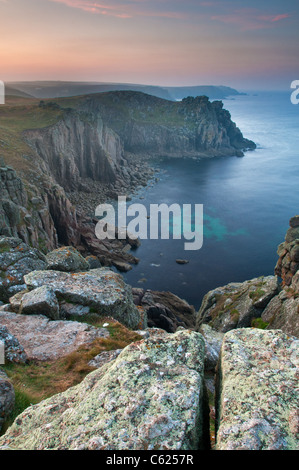 Dawn Portrait, Cornwall Stock Photo - Alamy