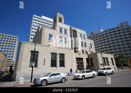 The Dominion Government Building, downtown Regina, Saskatchewan, with ...