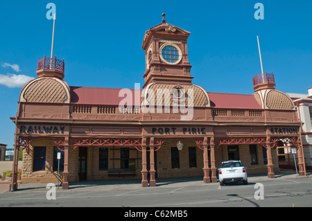 The Port Pirie Railway Station Museum in South Australia Stock Photo ...