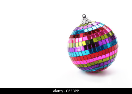 Christmas ball isolated on the white background Stock Photo - Alamy