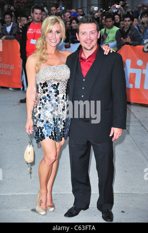 Jennifer Fleury, Theo Fleury at arrivals for SCORE: A HOCKEY MUSICAL ...