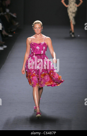 Maggie Rizer inside for Fashion For Relief, Bryant Park, New York, NY ...