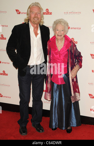 Richard Branson and Eve Branson The Virgin Unite 'Rock The Kasbah ...