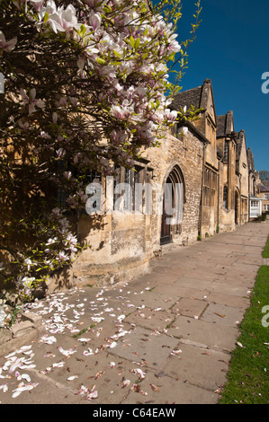 William Grevel's House in the High Street of the Cotswold town of ...