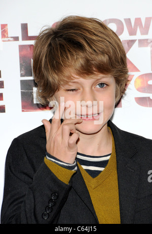 Ty Simpkins at arrivals for THE NEXT THREE DAYS Premiere, The Ziegfeld ...
