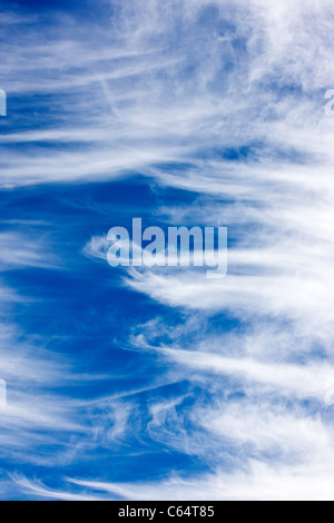 Clouds against a blue Colorado sky Stock Photo - Alamy