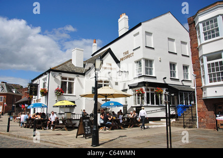 17th century The Prospect Inn The Quay, Exeter, Devon, England, United ...