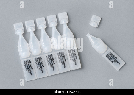 Tubes of Restasis, a cyclosporine prescription eyedrop treatment for ...