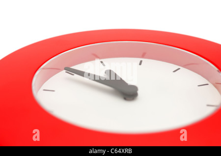 wall clock showing time at midnight midday 12 o clock 1200 2400 Stock ...