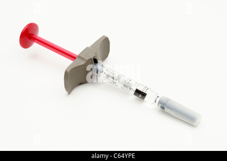 Pre-filled syringe of Humira (Adalimumab) used for inflammatory ...