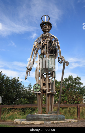 Statue of Henry Pease on Saltburn's Upper Promenade by Hilary Cartmel ...
