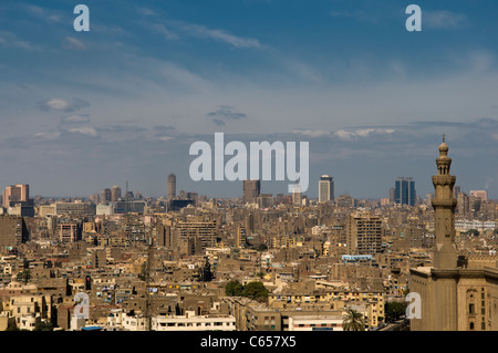 Cityscape view of Cairo, the crowded capital of Egypt a sprawling ...