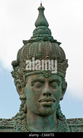 The large Garuda statue at the Garuda Wisnu Kencana (GWK) Cultural Park ...