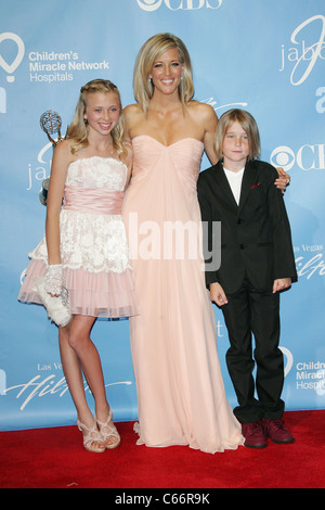 Laura Wright and her children Daytime Emmy Awards Press Room at Hilton ...