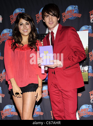 Drake Bell and Daniella Monet at in-store appearance for A Fairly Odd ...