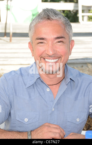 Cesar Milan in attendance for 2010 Hampton Classic Horse Show, Snake ...