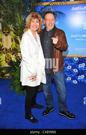 Dennis Dugan and wife at arrivals for JUST GO WITH IT Premiere, The ...