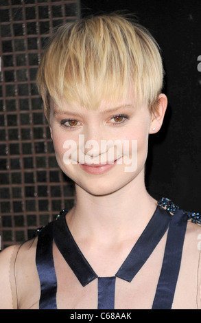 Mia Wasikowska at the premiere of the "The Kids Are All Right" in New York City - 30 June 2010 ...