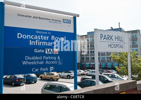Doncaster Royal Infirmary Stock Photo - Alamy