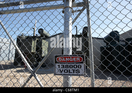 Electricity Sub Station Transformer Danger of Death Health and Safety ...