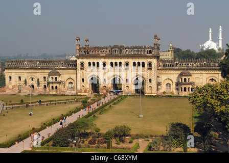 India, Uttar Pradesh, Lucknow, Bara Imambara, The baoli or stepwell ...