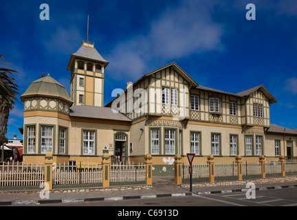 The Woermann Haus and Tower. Swakopmund, Namibia Stock Photo - Alamy