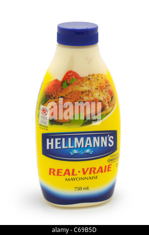 Mayonnaise bottle cutout Stock Photo - Alamy