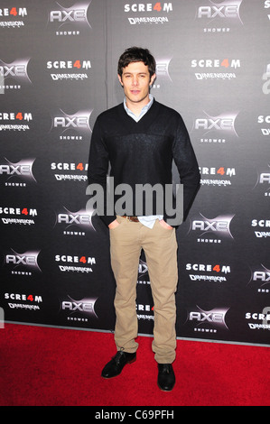 Adam Brody at arrivals for SCREAM 4 Premiere, Grauman's Chinese Theatre ...