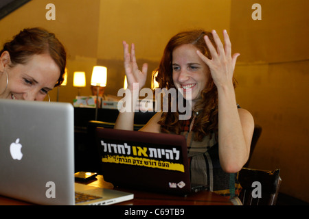 Stav Shaffir founder, organizer and unofficial leader of the 2011 ...
