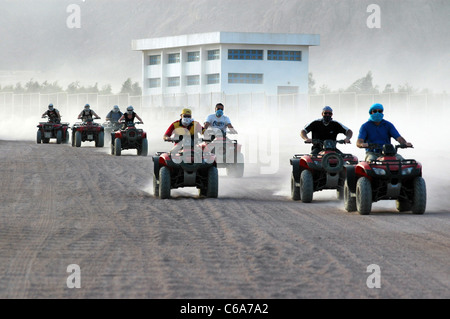 Off roading in the deserts of South Sinai, tourists & Egyptians ride ...