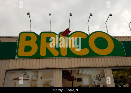 Brico Logo Sign Shop Hasselt Belgie Belgium Europe Stock Photo - Alamy