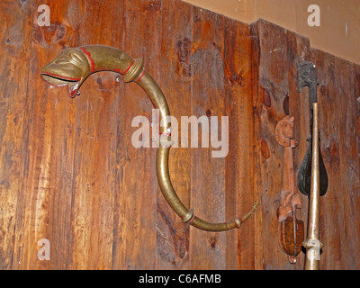 Tutari, trumpet, Musical Instrument, India Stock Photo - Alamy