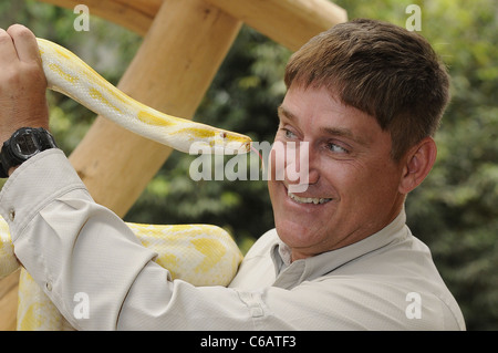 Brady Barr at a photo call for the 5th season of National Geographic's ...