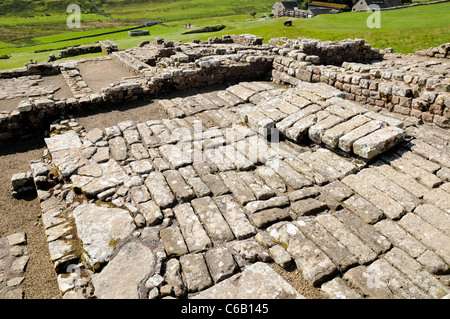 The commandant's house (praetorium), Vercovicium Roman Fort ...