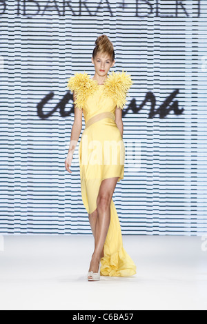 Model - Catwalk - Jesus Ibarra + Betholdo fashion show at Mercedes Benz ...