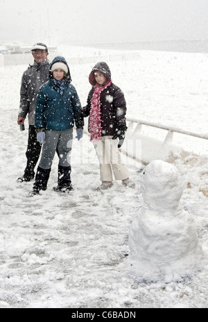 Heavy Snow covers the city of Cannes, France on February 11, 2010. The ...