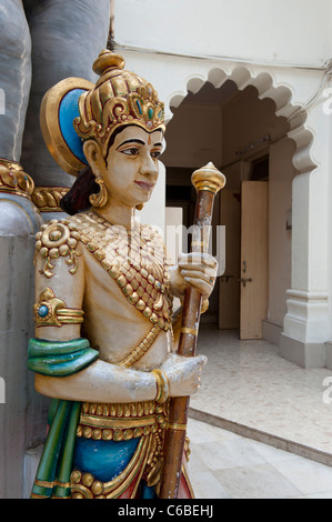 Guardian Statue at the Entrance of Babu Amichand Panalal Adishwarji ...
