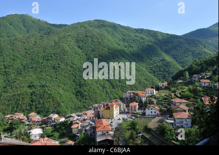 Rezzo is a hill town in Liguria northwest Italy on the road from ...