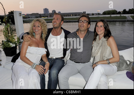 Alex Hipwell, Dominic Boeer, Jan Sosniok and Nadine Moellers at ...