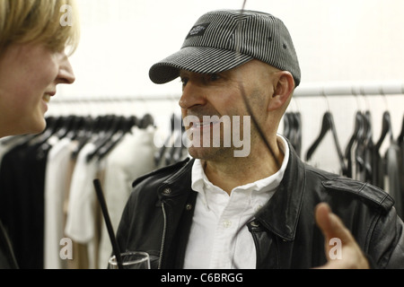 Edwin Faeh at a ACNE presentation at Set & Sekt showroom. Basel ...