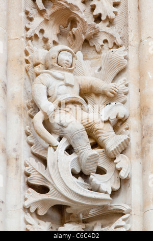 Astronaut at the New Cathedral of Salamanca Stock Photo - Alamy