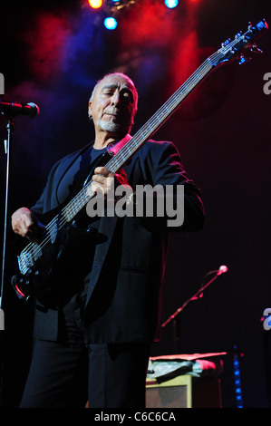 Nick Fortuna of The Buckinghams performs at Hard Rock cafe as part of ...