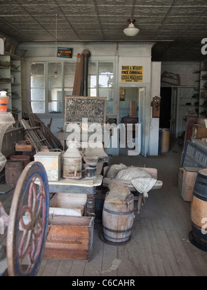 Interior of Boone Store and Warehouse general store in Bodie State ...