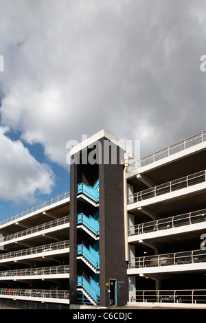 Multi-storey car park at the Manchester Metropolitan University Birley ...