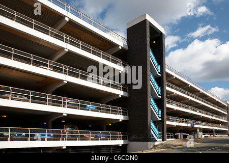 Multi-storey car park at the Manchester Metropolitan University Birley ...