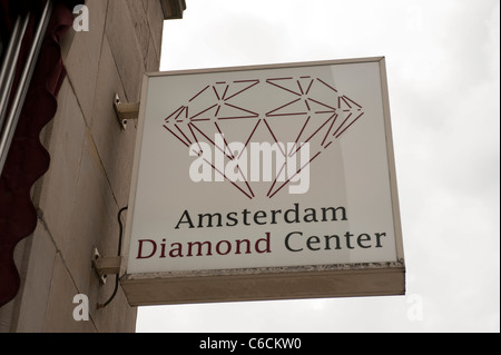 Amsterdam Diamond Center, Amsterdam, The Netherlands, Europe Stock ...