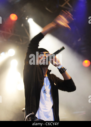 Ozomatli performs on the main stage at the 2010 Womad Festival at ...