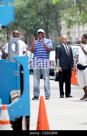 Tyler Perry on the set of 'For Colored Girls Who Have Considered ...